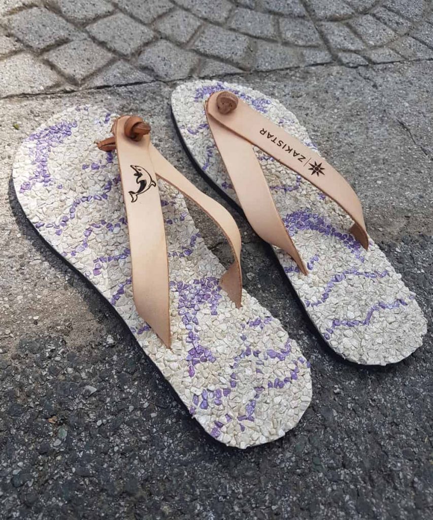 Custom Flip Flops | Handcrafted with natural materials by your wish