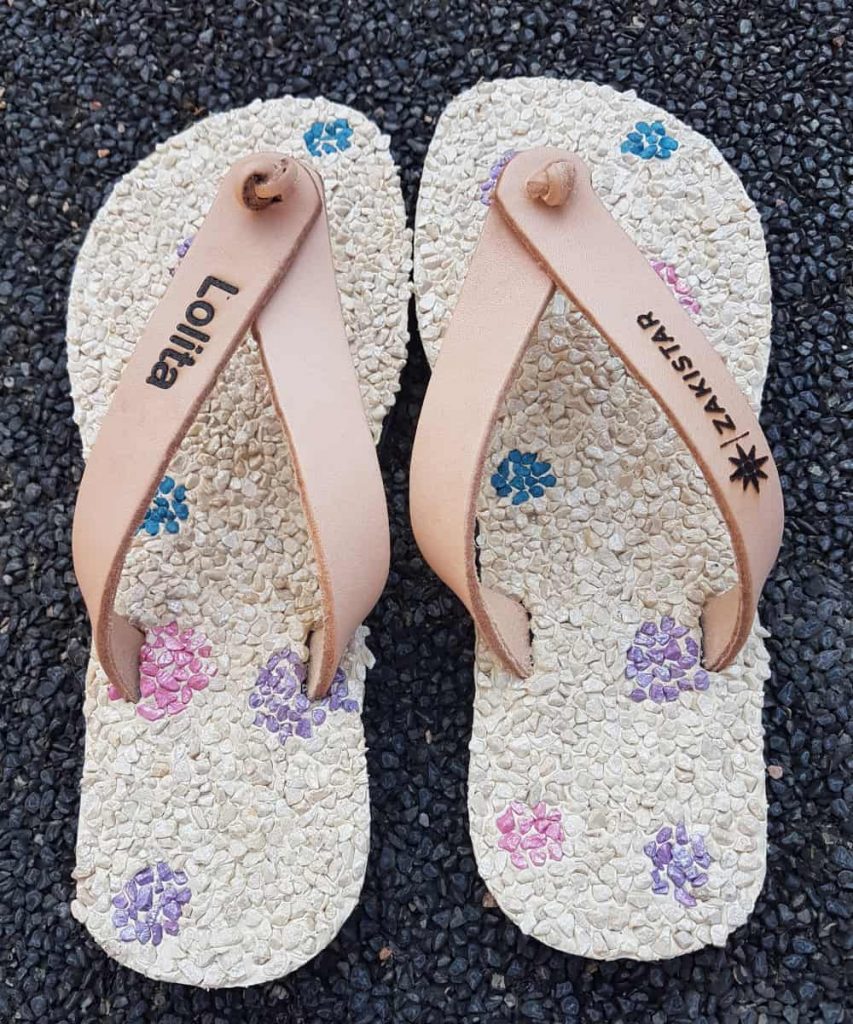 Custom Flip Flops | Handcrafted with natural materials by your wish